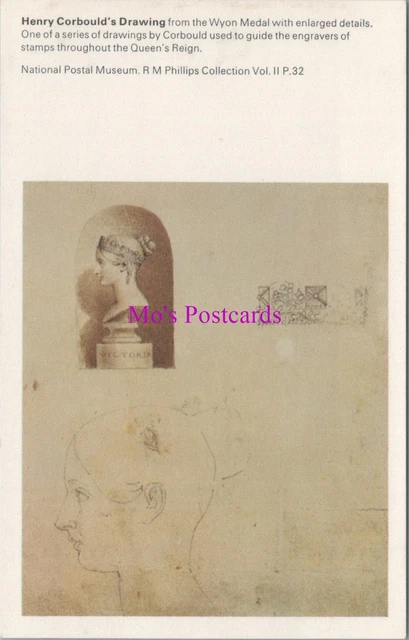 NATIONAL POSTAL MUSEUM Postcard - Henry Corbould's Drawing SW15650 £1. ...