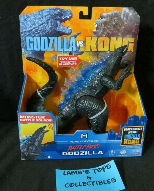 BATTLE ROAR GODZILLA Monsterverse Godzilla vs Kong Legendary Playmates ...