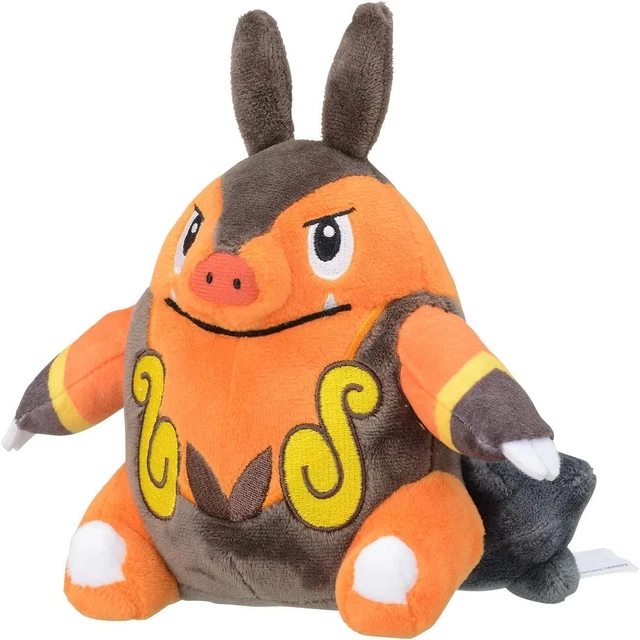 POKEMON CENTER ORIGINAL 499 Peluche Pokémon in forma (Pignite Ferkokel ...