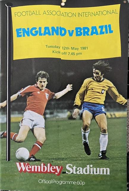 ENGLAND FOOTBALL TEAM Programmes Bundle Of Six £3.99 - PicClick UK