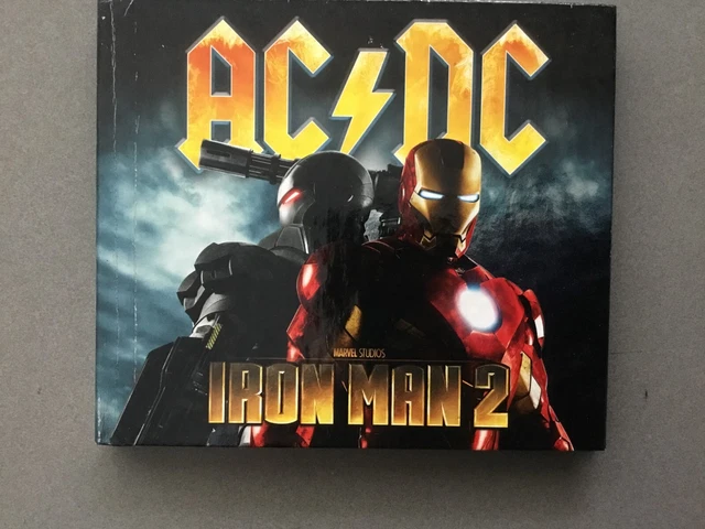 AC/DC &IRON MAN 2" DOUBLE CD COLUMBIA ALBUM with 30 PAGE BOOKLET ...