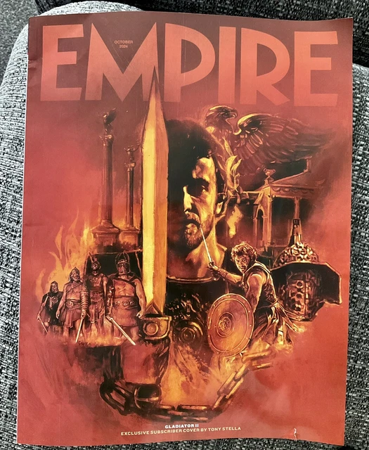 EMPIRE MAGAZINE OCTOBER 2024 issue 432 (Gladiator 2) Exclusive ...