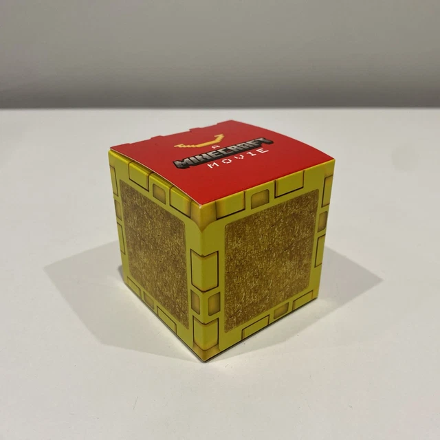 MCDONALDS HAPPY MEAL Minecraft Expandable toy - Gold Block Dawn 2025 ...