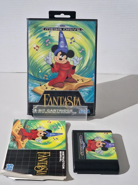 FANTASIA DISNEY MICKEY Mouse SEGA Mega Drive Complete PAL Megadrive £22 ...