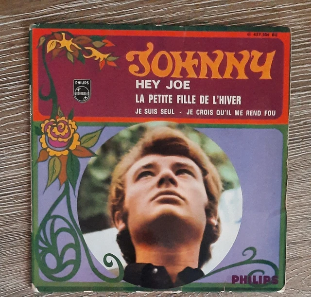 VINYLE 45T JOHNNY hallyday " hey joe " EUR 5,00 - PicClick FR