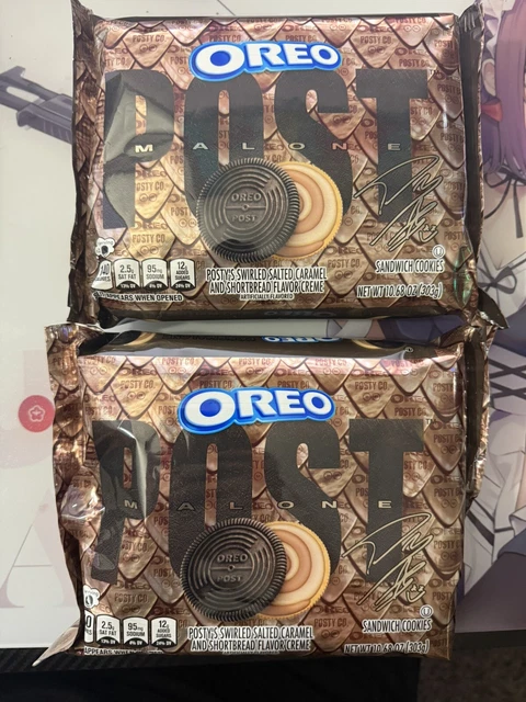 POST MALONE LTD Edition OREO cookies 2025 Twisted Crème Posty - 2pack ...
