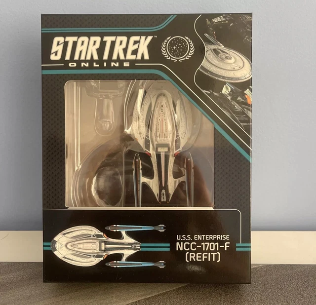 EAGLEMOSS STAR TREK Special USS ENTERPRISE NCC-1701-F Refit Star Trek ...