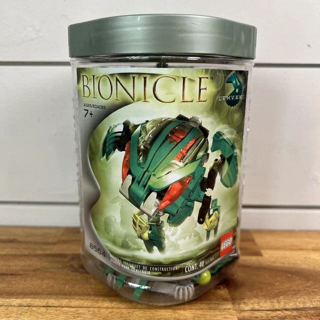 LEGO BIONICLE 8564 Bohrok Lehvak Complete set w/ Canister No Manul ...