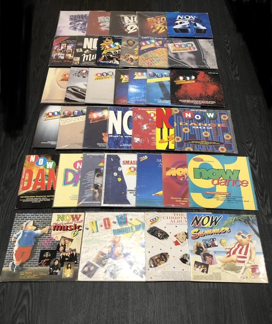 NOW THAT’S WHAT I Call Music Vinyl Collection X 5 £35.99 - PicClick UK