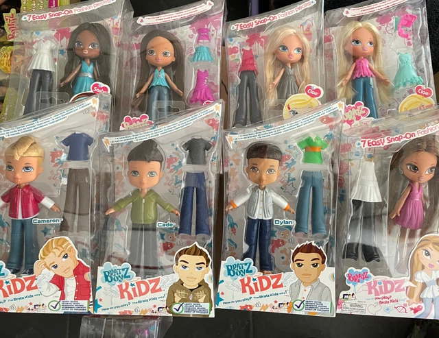 BRATZ KIDZ EASY sNAP ON Sasha Cloe Cameron Cade Dylan Yasmin Jasmine £70.93 - PicClick UK