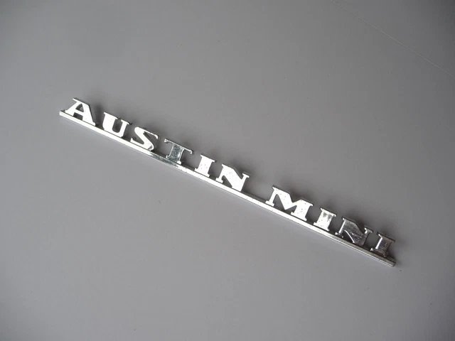 CLASSIC AUSTIN MINI Boot Badge, BMC part; ALA6622 £0.99 - PicClick UK