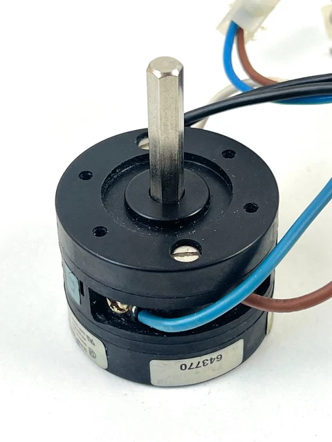 SALZER S212 ROTARY Switch 15A Cam Transfer 660V Max Motor P/AC3 200 ...
