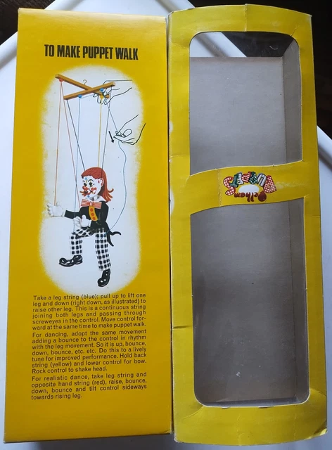 PELHAM PUPPETS SL11-RED RIDING HOOD Original window EMPTY BOX ONLY w ...