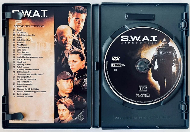 S.W.A.T. WIDESCREEN Special Edition DVD ~ Audio: ENGLISH + FRENCH swat ...