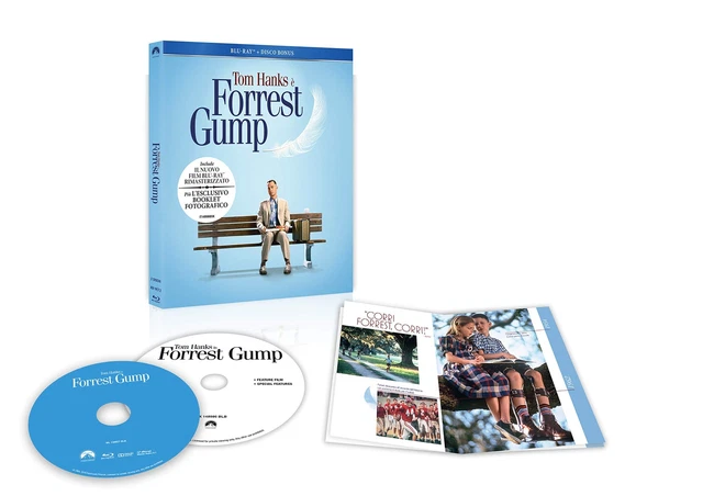 FORREST GUMP 25° Anniversary ed. (Blu-ray) Hanks Wright Sinise ...