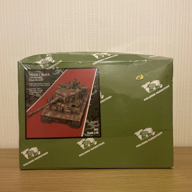 VERLINDEN PRODUCTIONS TIGER I Ausf.E Sd.Kfz.181 Final Version VP 863 1: ...