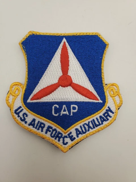 USAF AUXILIARY CIVIL Air Patrol CAP Command Hook & Loop Patch NEW ...