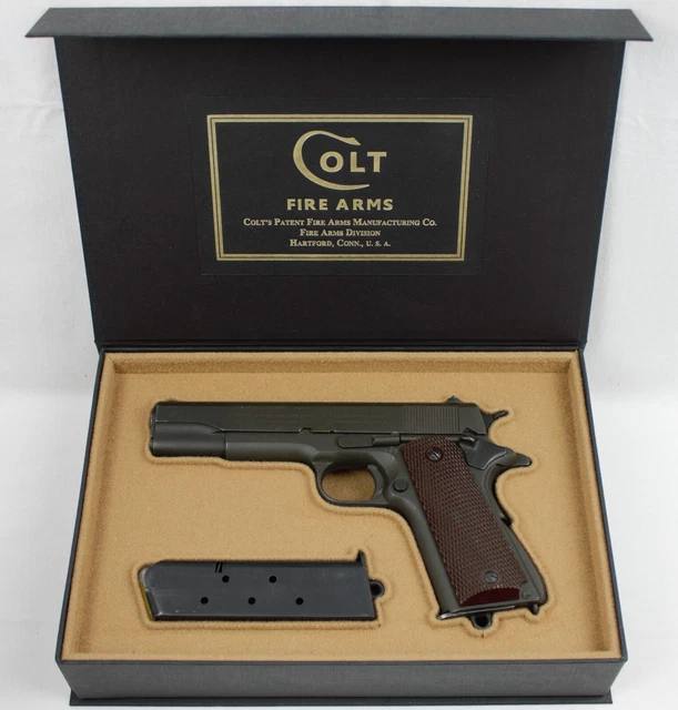 FIREARMS PRESENTATION CUSTOM DISPLAY CASE BOX for COLT m1911 A1 ...
