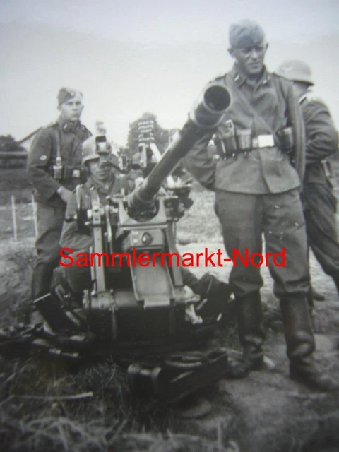 202) FOTO 1939 DRESDEN-REICK Sachsen - Flak-Batterie beim GASWERK REICK ...