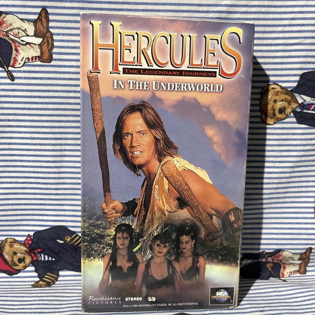 HERCULES THE LEGENDARY Journeys In The Underworld VHS 1994 Kevin Sorbo ...