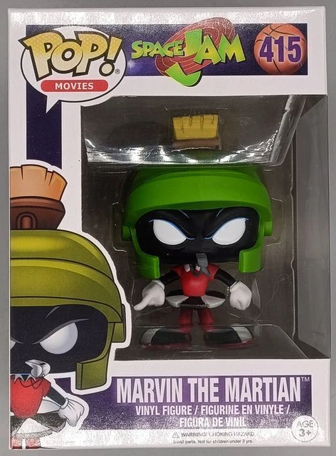 FUNKO POP #415 Marvin the Martian - Space Jam with POP Protector EUR 31 ...