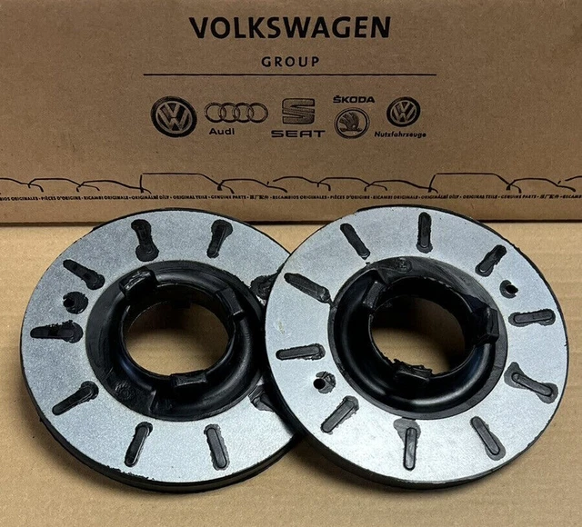 GENUINE VW T5 T6 Transporter Caravelle Rear Upper Spring Cups Pair ...