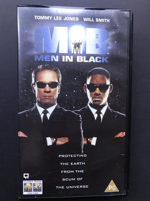 MIB - MEN In Black - Tommy Lee Jones & Will Smith - VHS Video UK 1997 ...
