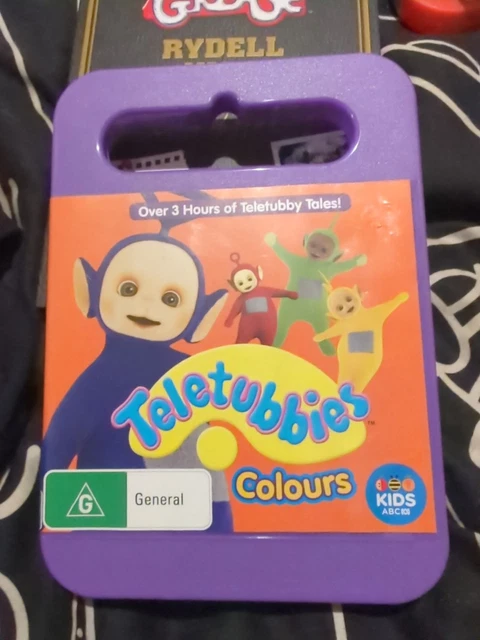 TELETUBBIES COLOURS DVD Region 4 PAL | 3+ hours of Teletubby Tales ...