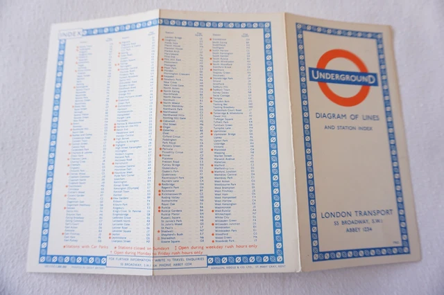 1963 LONDON TRANSPORT Underground Map Diagram of Lines Tube Ref 163 £23 ...