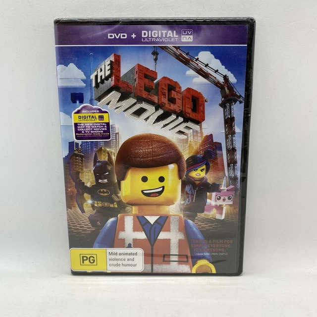 THE LEGO MOVIE DVD Region 4 PAL Brand New Sealed Free Tracked Postage £ ...
