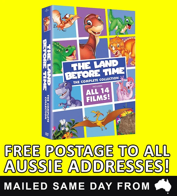 THE LAND BEFORE Time Complete Movie Collection 14 Films - 8 Dvd Box Set ...