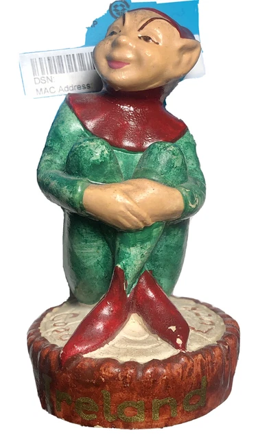 VINTAGE GOOD LUCK ELF Manorware Made By Shannon In The Republic Of ...