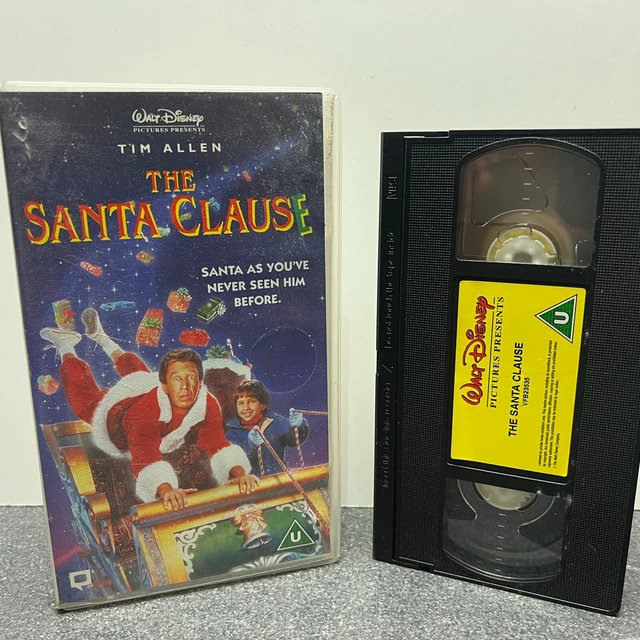 THE SANTA CLAUSE VHS Video Cassette Tape 2005 Movie Walt Disney Film ...