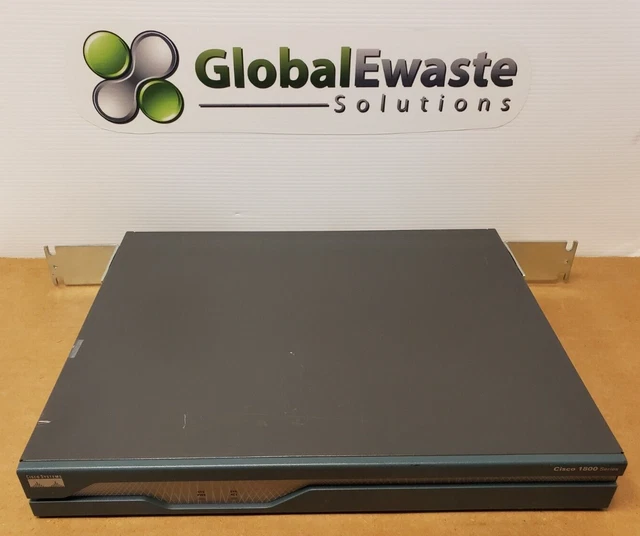 CISCO1841 INTEGRATED SERVICES Router w/WIC-1DSU-T1-V2, Rack Ears, Power ...