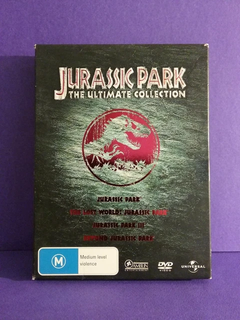 JURASSIC PARK THE Ultimate Collection DVD - Regions 2,4,5 £10.37 ...