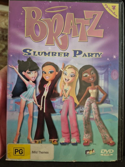BRATZ SLUMBER PARTY Rare Dvd Cult Animation Cult Cartoon Tv Series $12. ...