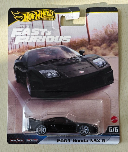 RUOTE CALDE PREMIUM - 2024 Fast & Furious #5 2003 Honda Nsx-R Nero EUR ...