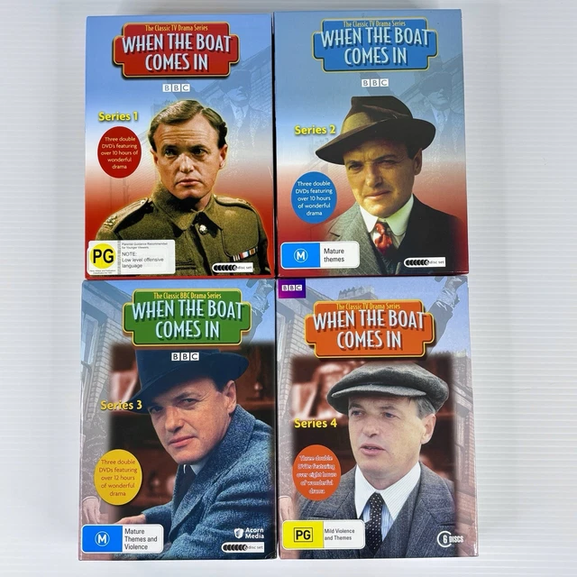 WHEN THE BOAT Comes In Complete Series 1-4 DVD Region Free & 4 PAL Tracked £46.38 - PicClick UK
