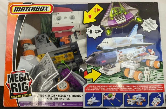 MATCHBOX MEGA RIG Building System Shuttle Mission Set 33 Pieces £10.62 ...