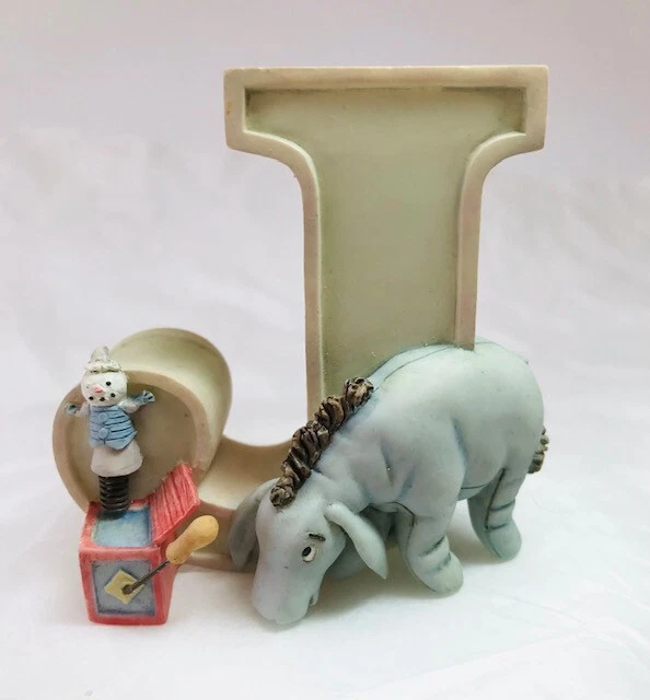 DISNEY CLASSIC WINNIE the Pooh Ceramic Alphabet Letter J Michel & Co ...