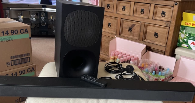 SONY SA-WSD40 ACTIVE Subwoofer & Sony SA-SD40 Active Speaker System ...
