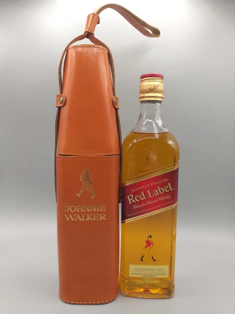 JOHNNIE WALKER RED Label Blended Scotch Whisky 40% Alkohol Scotland OVP ...