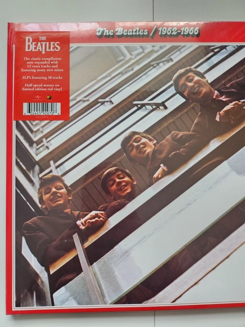 THE BEATLES 1962-1966 The Red Album 2023 Release Triple RED Vinyl: NEW SEALED £76.60 - PicClick UK