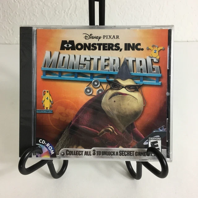 DISNEY PIXAR MONSTERS Inc Monster Tag PC Game CD-ROM Rated E Everyone ...