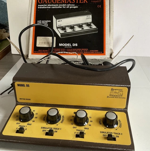 GAUGEMASTER MODEL DS CONTROLLER WITH INERTIA SYSTEM. £85.00 - PicClick UK