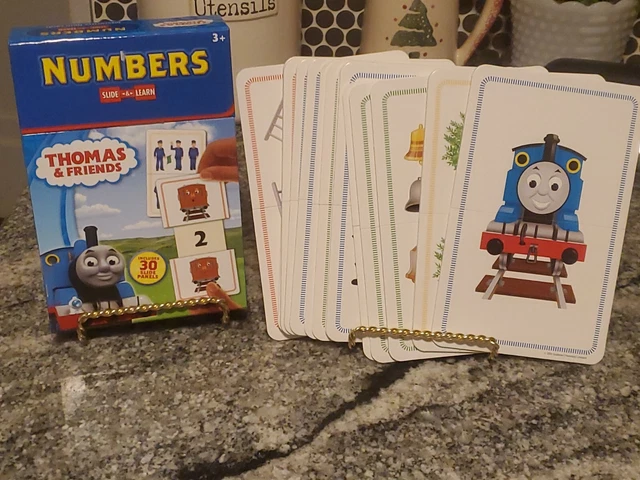 THOMAS & FRIENDS Slide & Learn Interactive Flash Cards: Numbers - Cards ...