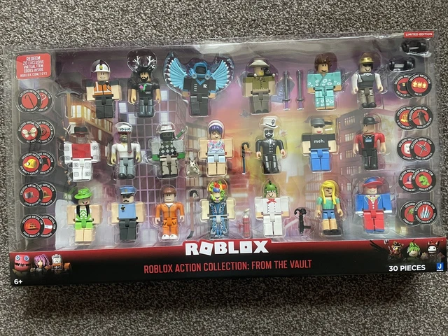 ROBLOX ACTION COLLECTION From The Vault 20 Figures + VIRTUAL CODES ...
