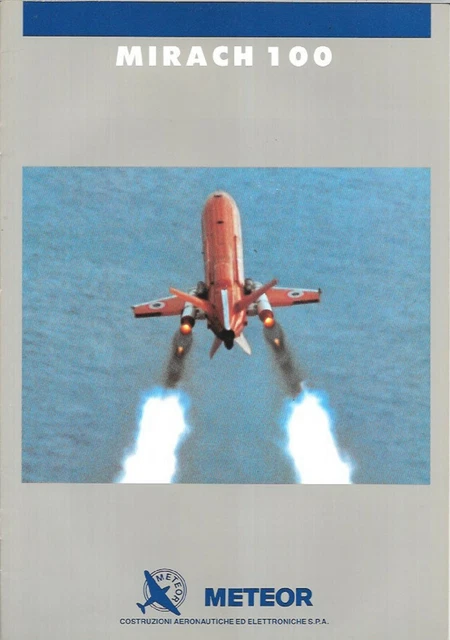 MIRACH 100 METEOR Alenia Aeronautica Aviazione Veicolo Aereo Equipaggio ...