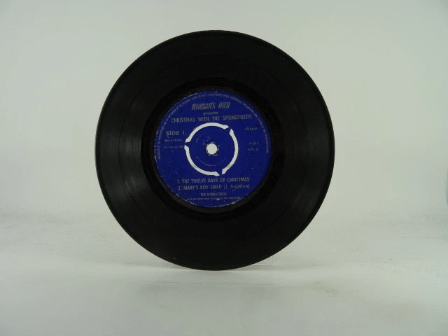 THE SPRINGFIELD'S THE TWELVE DAYS OF CHRISTMAS (51) 2 Track 7" Single ...