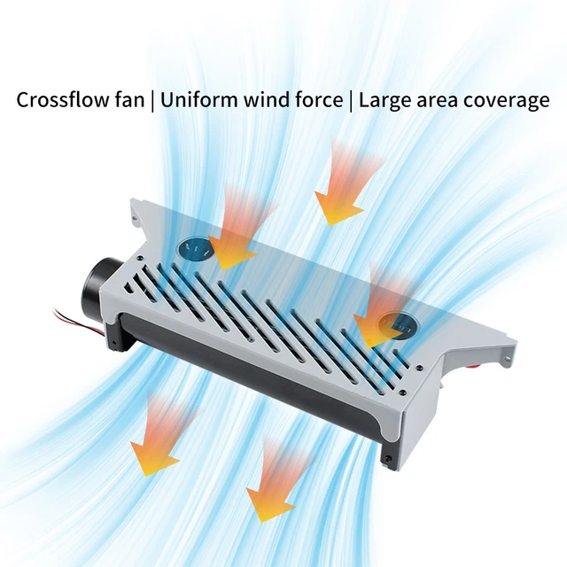 FOR BAMBU LAB A1 Axial-Flow Auxiliary Cooling Fan with Led Light 3D ...